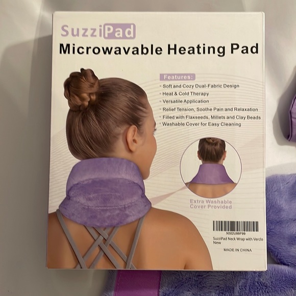 Suzzipad | Bath | Suzzipad Microwavable Heating Pad Purple | Poshmark